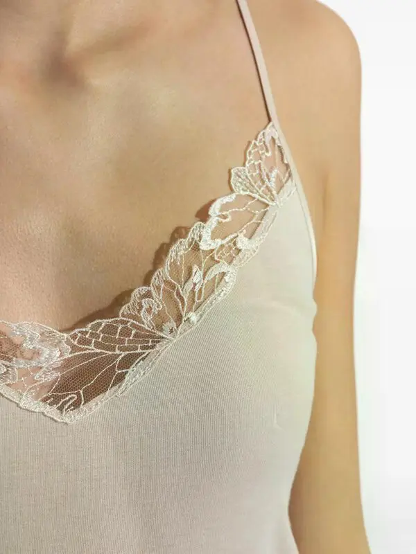 Hanro Lace-trimmed Camisole