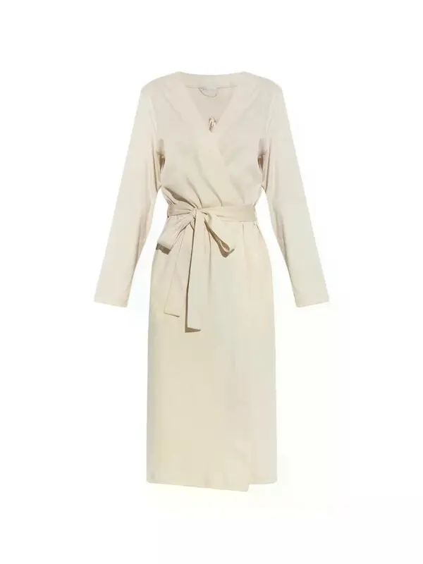Hanro Belted Bathrobe - Neutrals