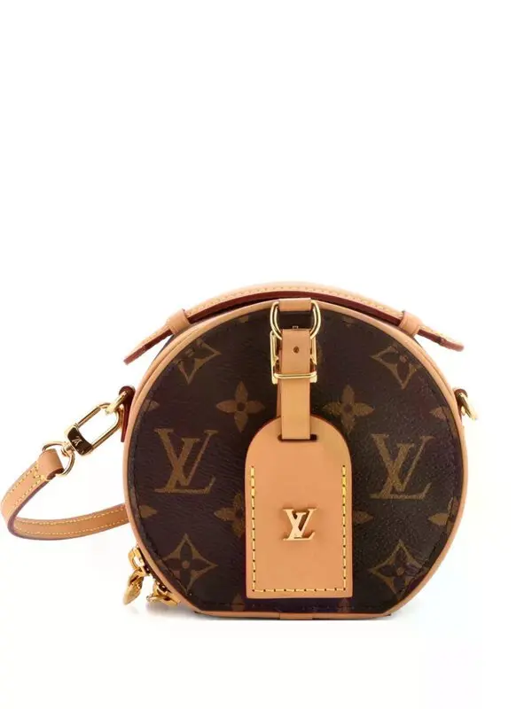 LOUIS VUITTON Mini Boite Chapeau Crossbody Bag Monogram Canvas - Brown