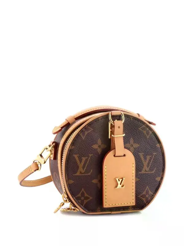 LOUIS VUITTON Mini Boite Chapeau Crossbody Bag Monogram Canvas - Brown