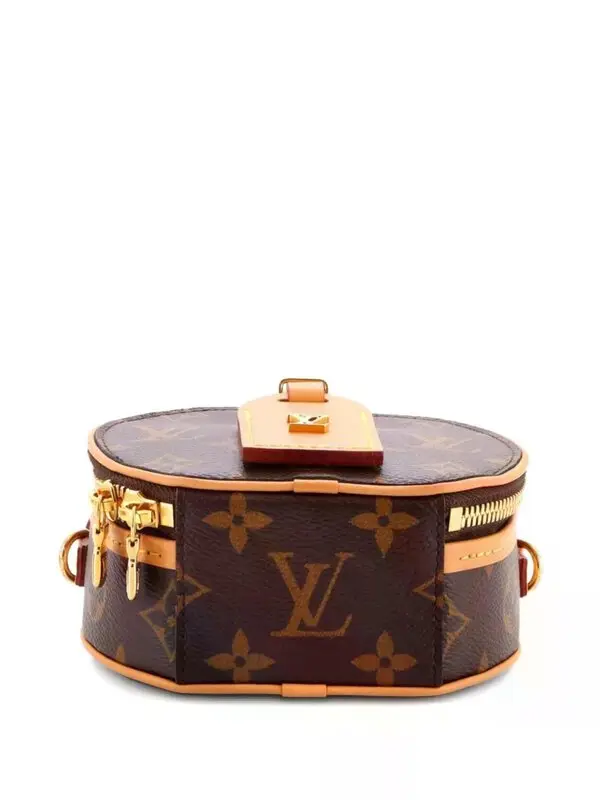 LOUIS VUITTON Mini Boite Chapeau Crossbody Bag Monogram Canvas - Brown
