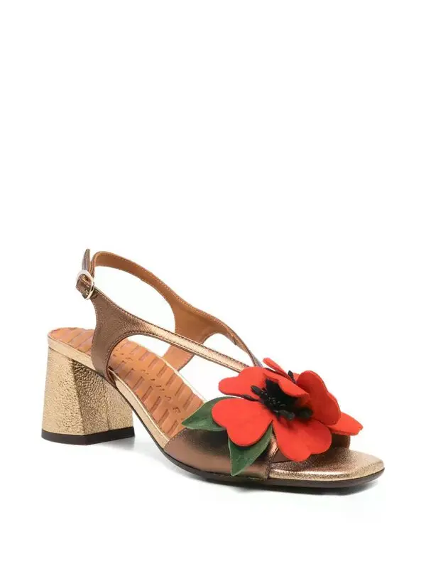 Chie Mihara Flower Rymane Sandals