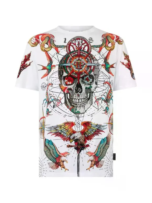 Philipp Plein Printed-detail T-shirt