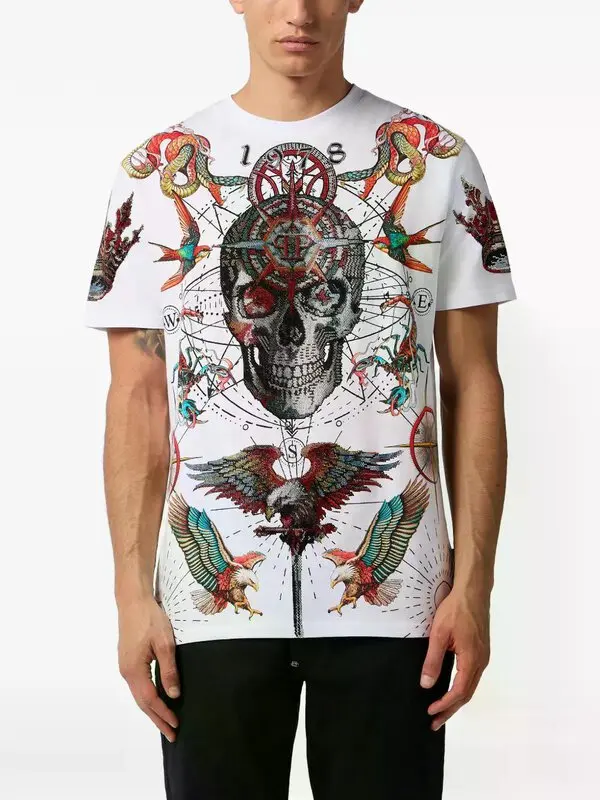 Philipp Plein Printed-detail T-shirt