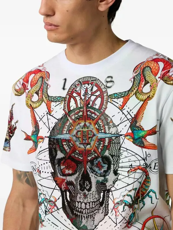 Philipp Plein Printed-detail T-shirt