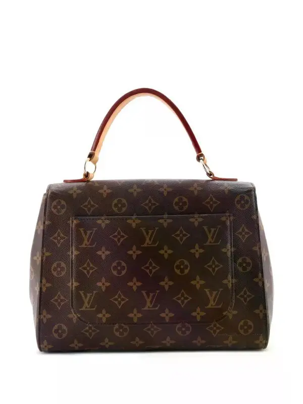 LOUIS VUITTON Cluny Top Handle Mm Monogram - Brown
