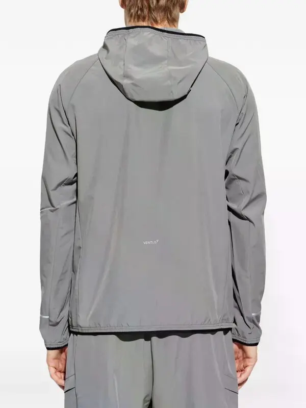 EA7 Hooded Lightweight Jacket - Grey