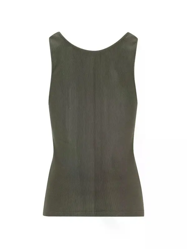 Saint Laurent Cassandre Tank Top - Green