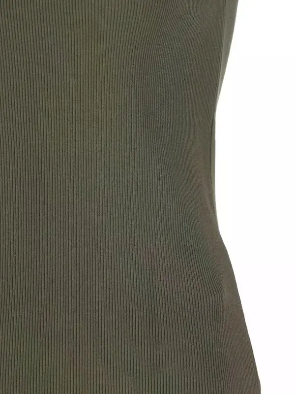 Saint Laurent Cassandre Tank Top - Green