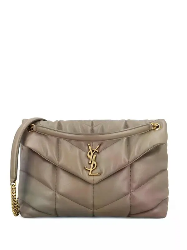 Saint Laurent Medium Puffer Bag In Lambskin Leather