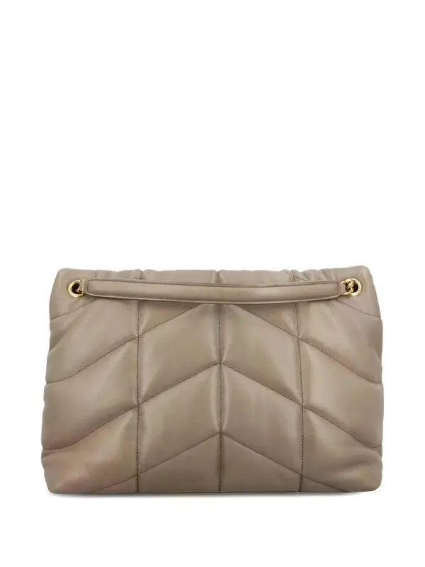 Saint Laurent Medium Puffer Bag In Lambskin Leather