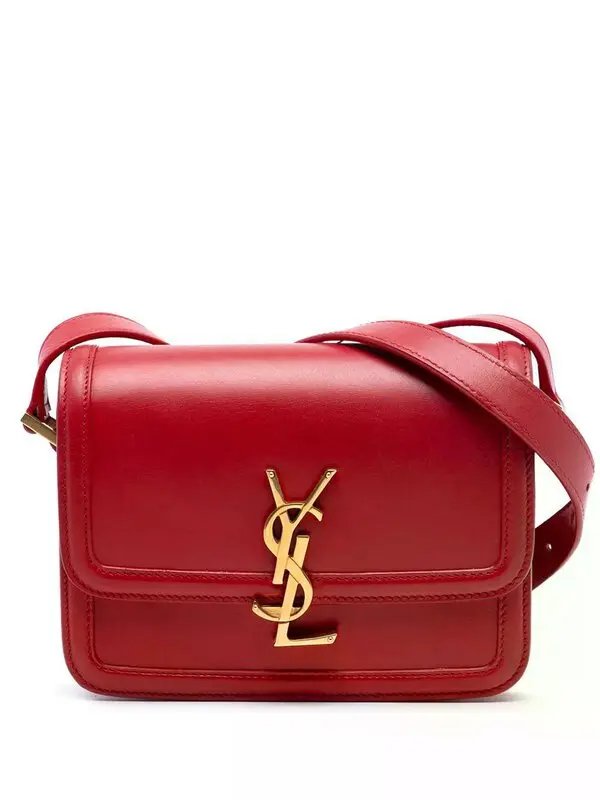 Saint Laurent 2020 Small Solferino Satchel - Red