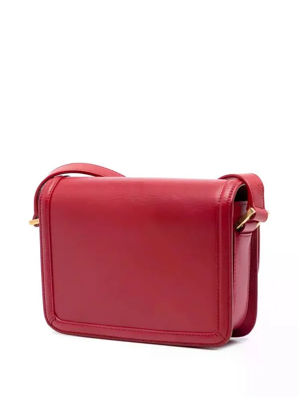 Saint Laurent 2020 Small Solferino Satchel - Red