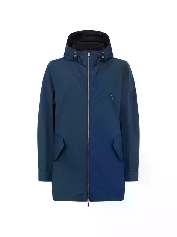 MOORER Hooded Windbreaker Jacket