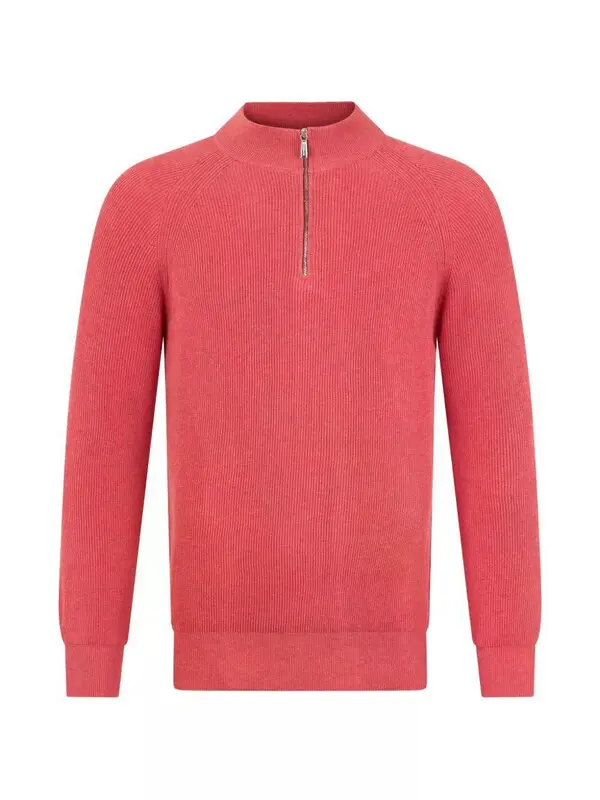 MOORER Basoli Zip Long-sleeve Sweater