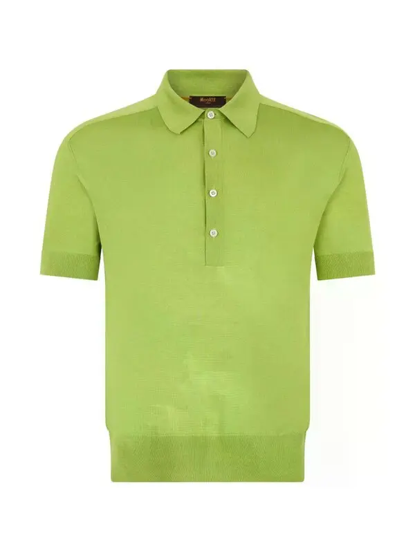MOORER Button Polo Shirt