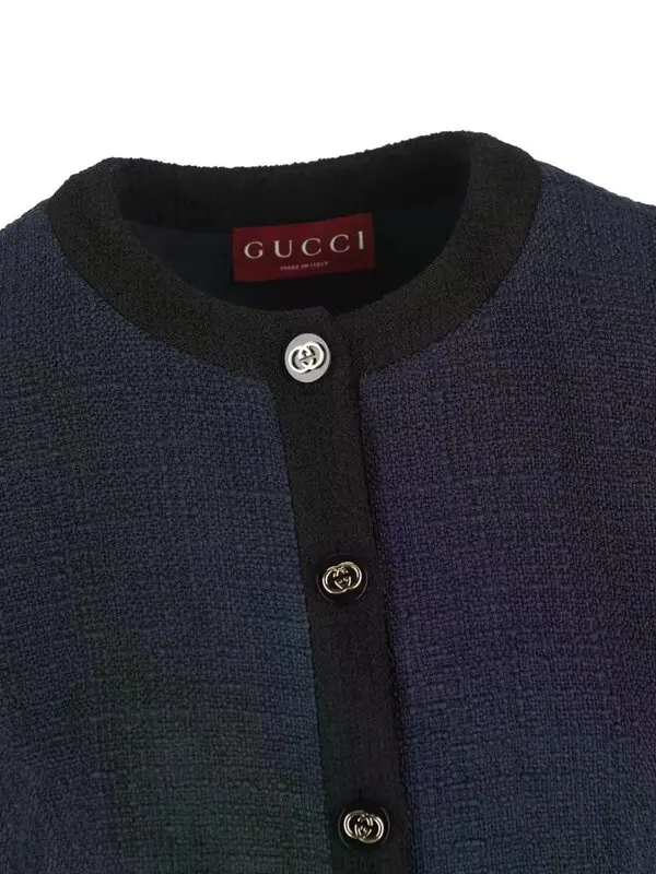 Gucci Buttoned Mini Dress