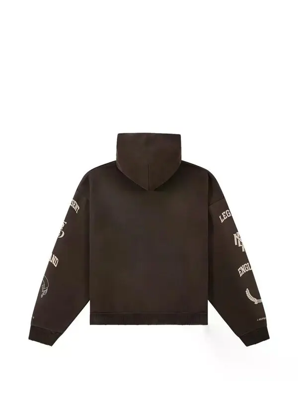 REPRESENT Legacy Crest Hoodie - Brown