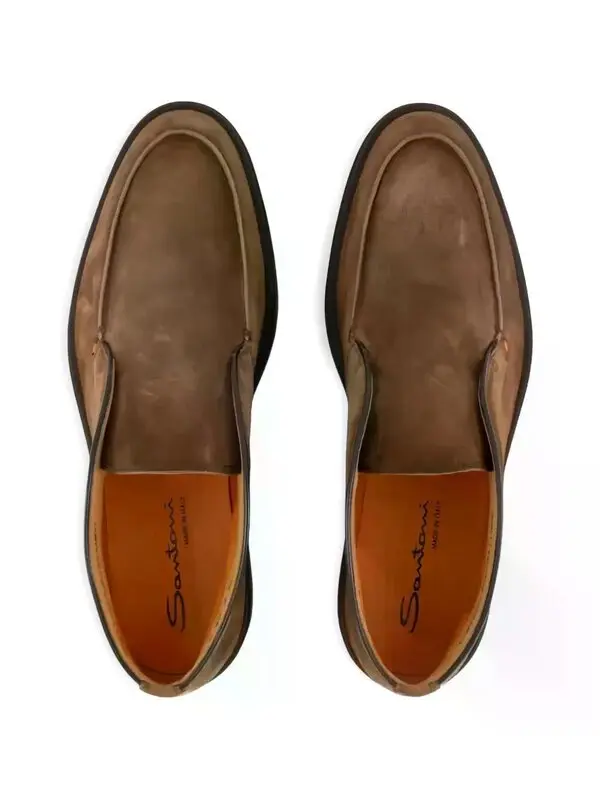 Santoni Panelled Desert Boots