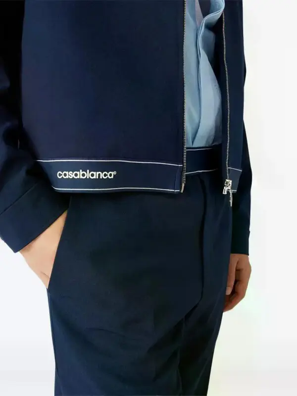 Casablanca Logo-trim Shirt Jacket