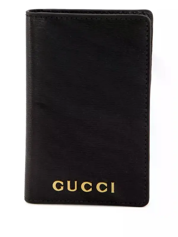 Gucci Leather Card Holder - Black