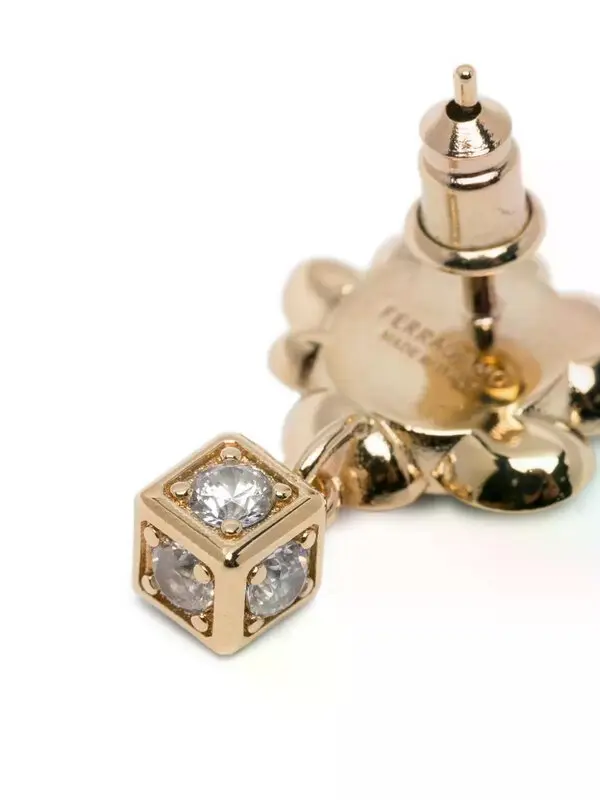 FERRAGAMO Crystal-embellished Stud Earrings
