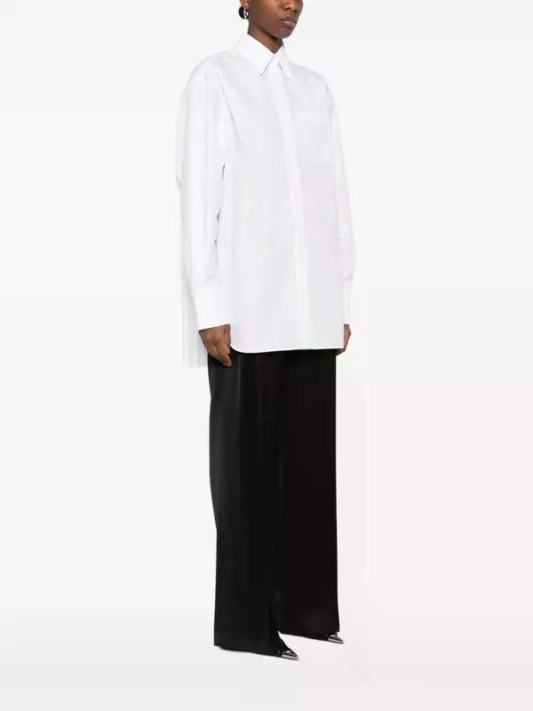 Sportmax Pleated Hem Shirt