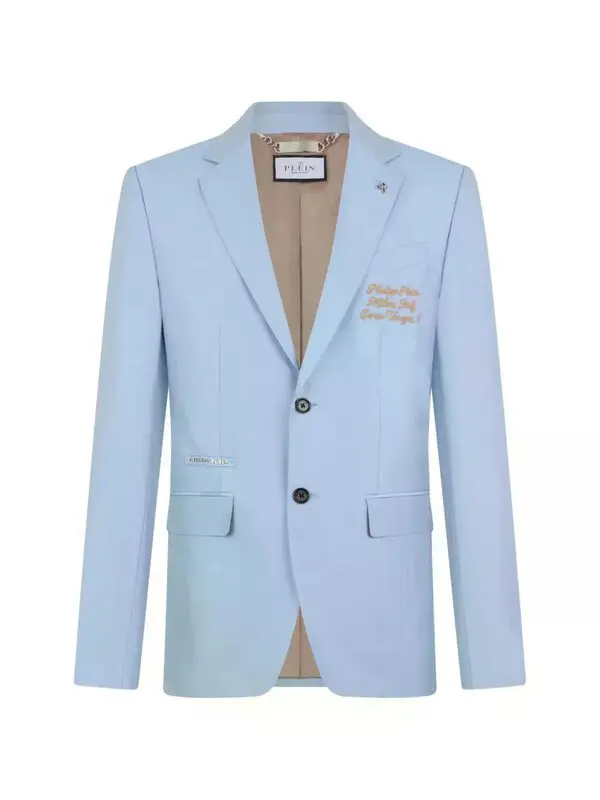 Philipp Plein Long-sleeve Buttoned Blazer
