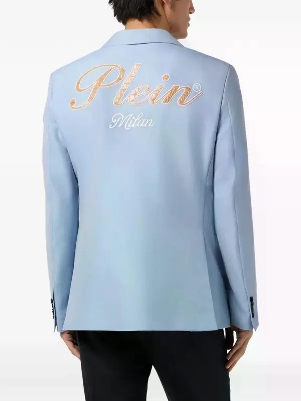 Philipp Plein Long-sleeve Buttoned Blazer