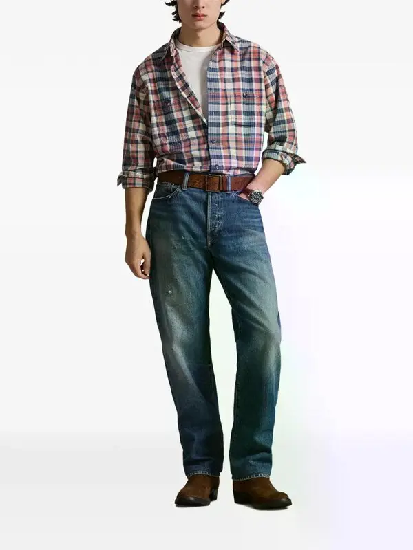 Polo Ralph Lauren Plaid Cotton Shirt - Neutrals