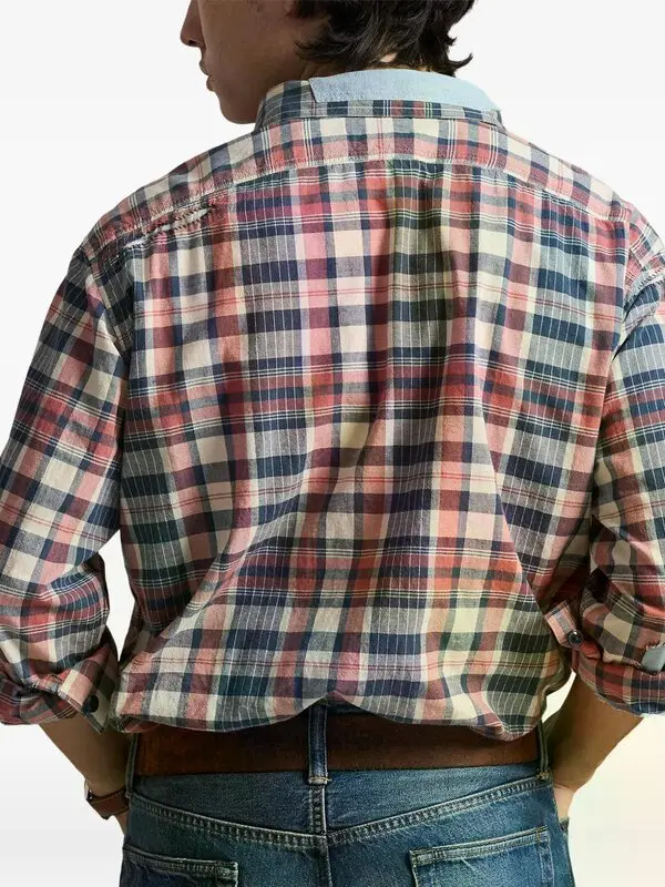 Polo Ralph Lauren Plaid Cotton Shirt - Neutrals