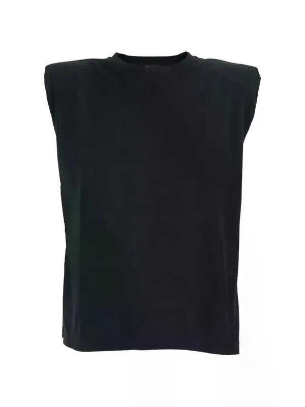 Ag Sleeveless Shoulder Pad T-shirt