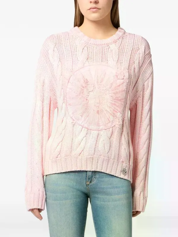 Philipp Plein Sun-embroidered Sweater