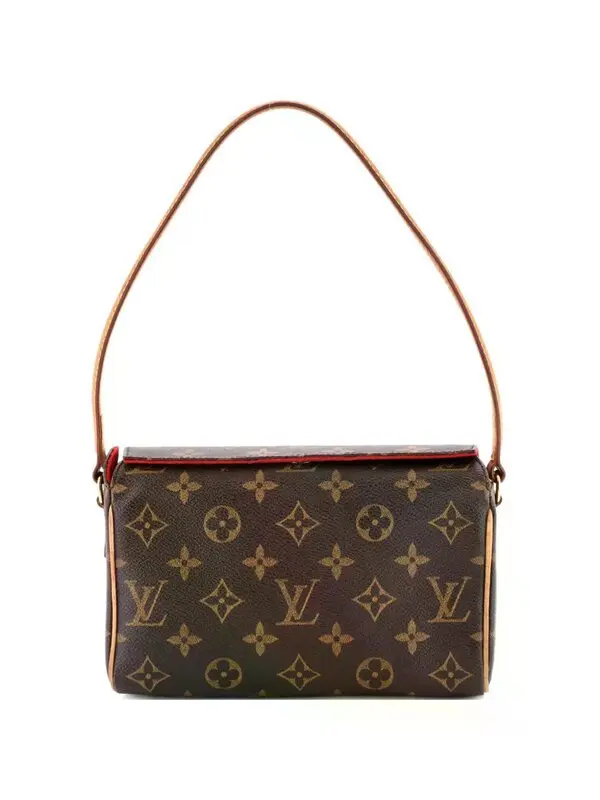LOUIS VUITTON Recital Handbag Monogram Canvas