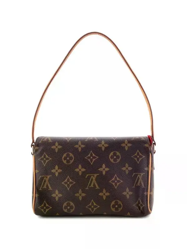LOUIS VUITTON Recital Handbag Monogram Canvas
