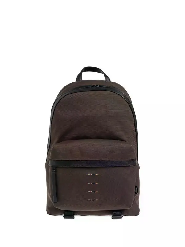 Paul Smith Signature Stripe Backpack - Brown