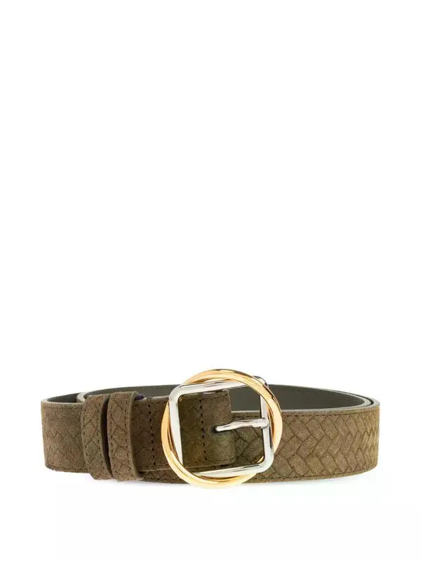Jacquemus Woven Buckled Belt - Green