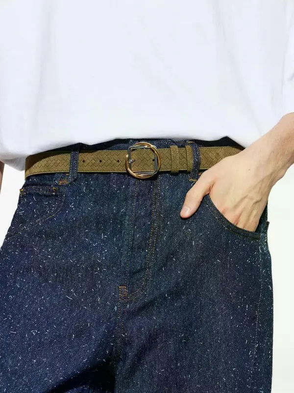 Jacquemus Woven Buckled Belt