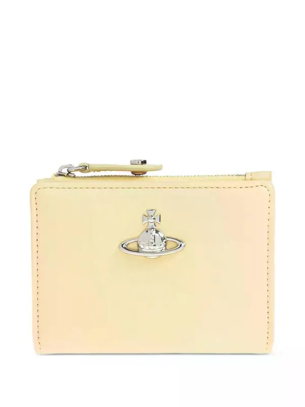 VIVIENNE WESTWOOD Orb-detail Wallet - Yellow