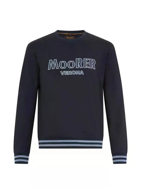 MOORER Crew-neck Sweatshirt
