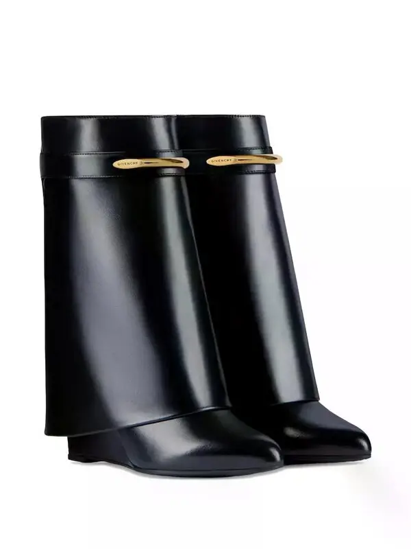 Givenchy Shark Pinch Leather Boots