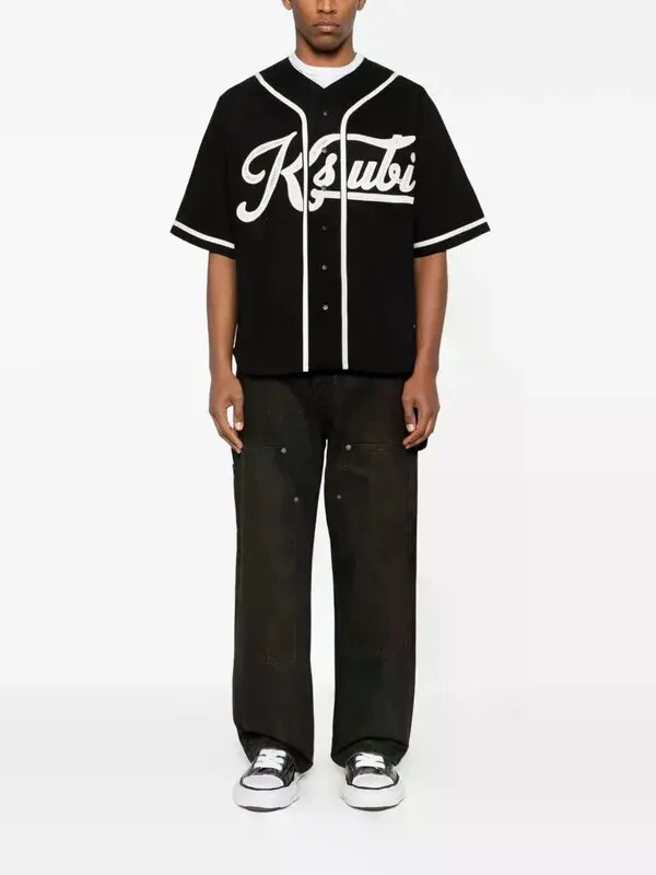 Ksubi Outfield Ss Button Logo T-shirt