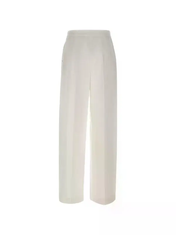 Eleventy Palazzo Pleated Trousers