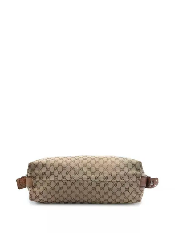 Gucci Gg Canvas Bamboo Bar Tote Bag