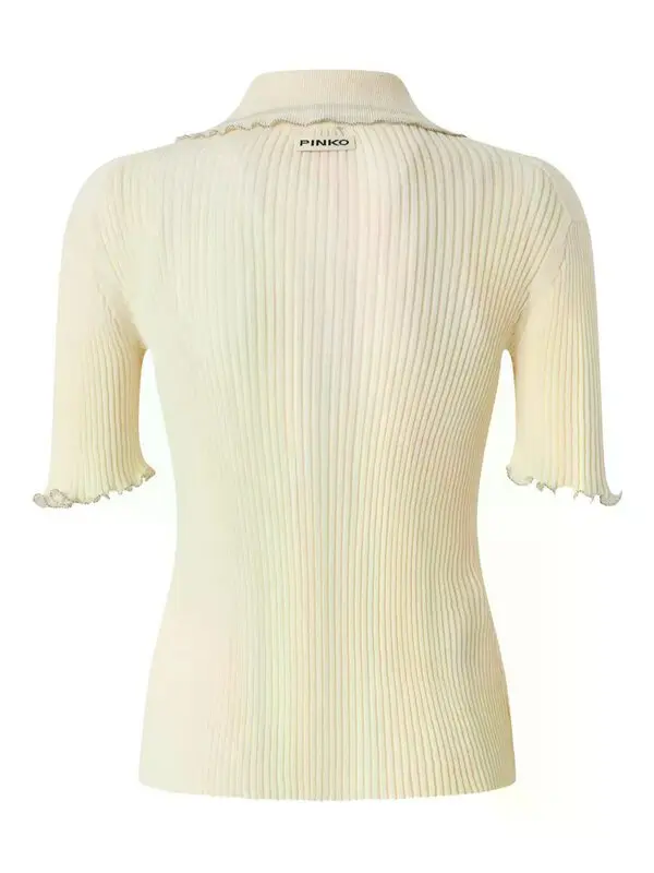 Pinko Ribbed Knit Top