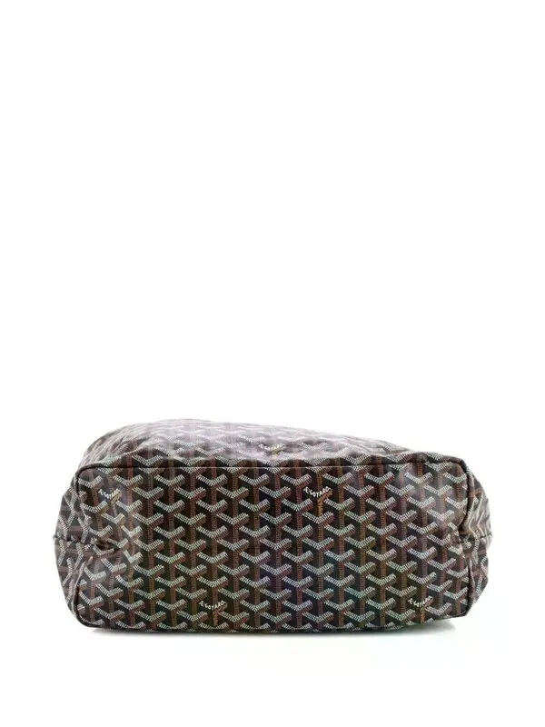 Goyard Saint Louis Coated Canvas Pm Tote Bag - Black