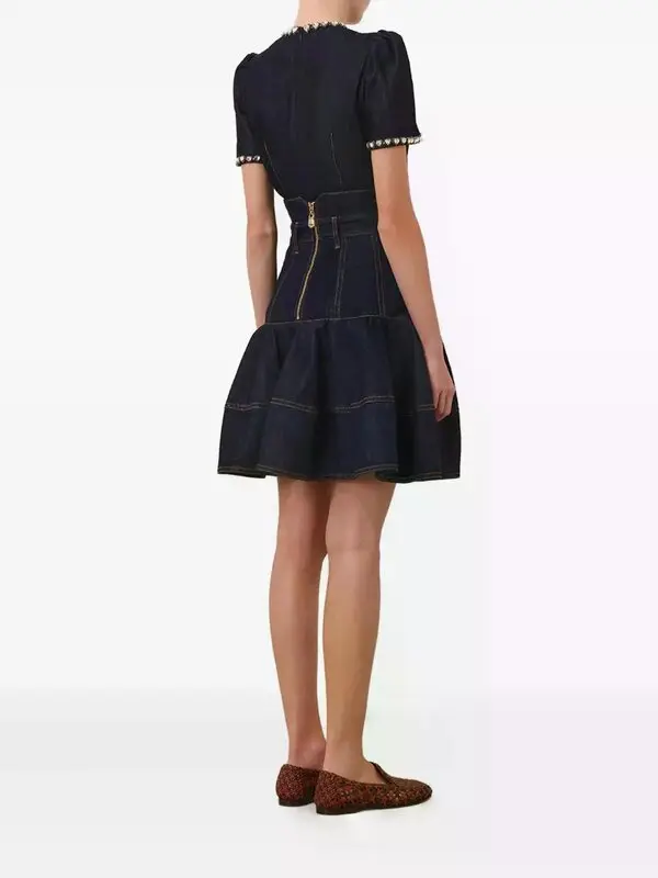 Zimmermann Embellished Denim Top