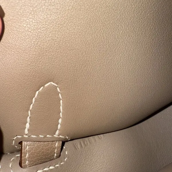 Hermès Etoupe Evercolor Jypsiere Ghw