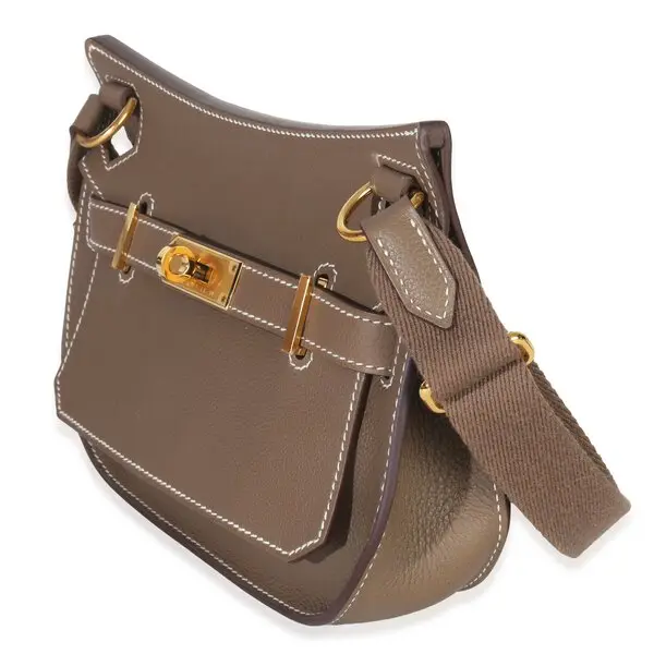 Hermès Etoupe Evercolor Jypsiere Ghw