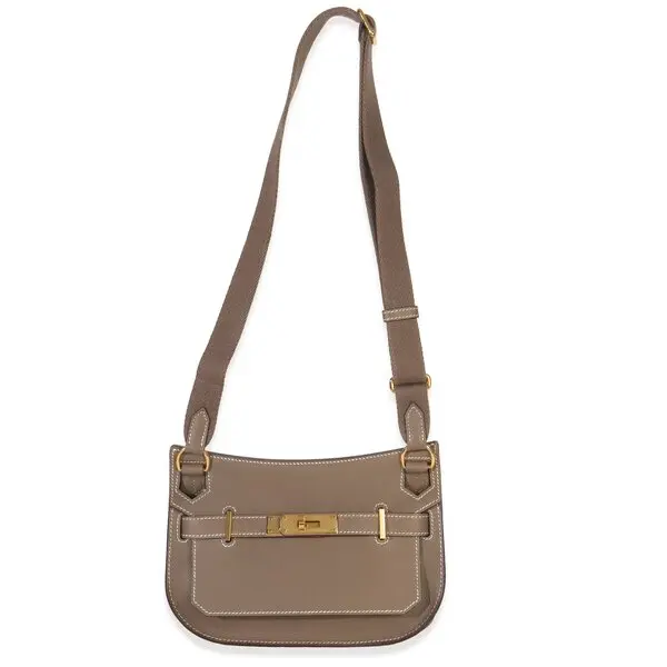 Hermès Etoupe Evercolor Jypsiere Ghw